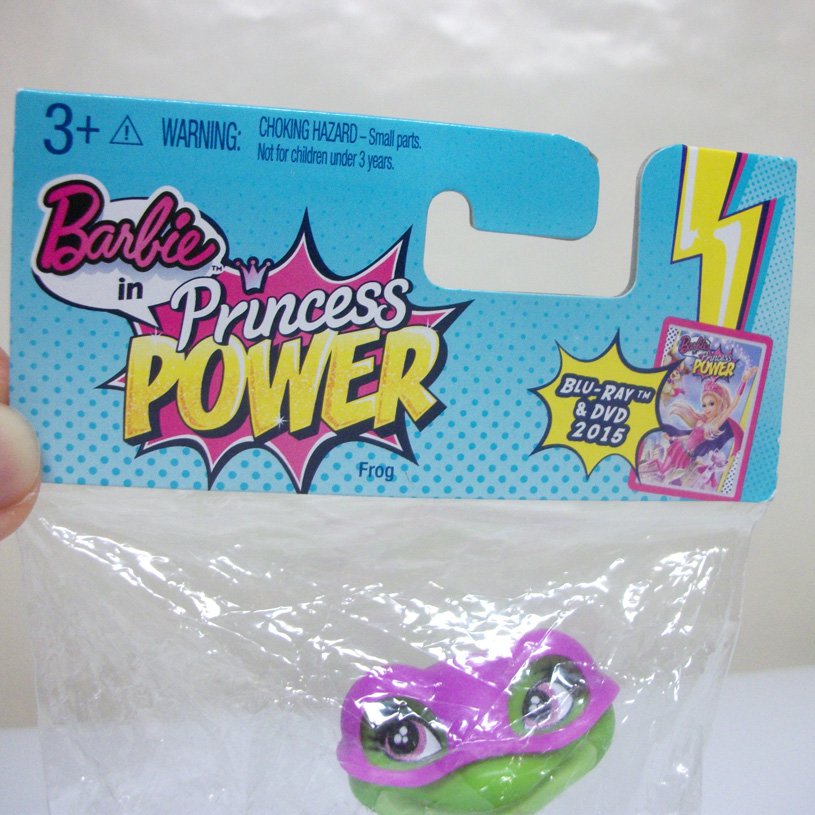 Princess Power frog Barbie superhero pet accessory super hero Mattel 2014