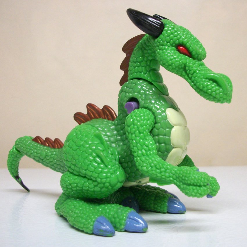 Imaginext Battle Dragon green Castle Series MISSING WINGS Mattel Fisher ...