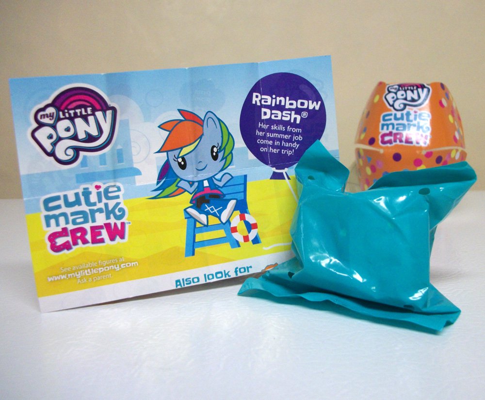 Rainbow Dash My Little Pony Cutie Mark Crew Beach Day Series 4 ...