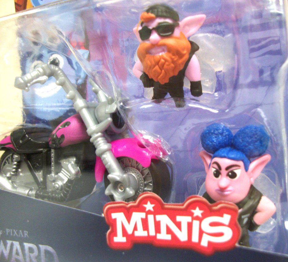 Onward Sprites & Motorcycle Minis set gang Disney Pixar Mattel 2020