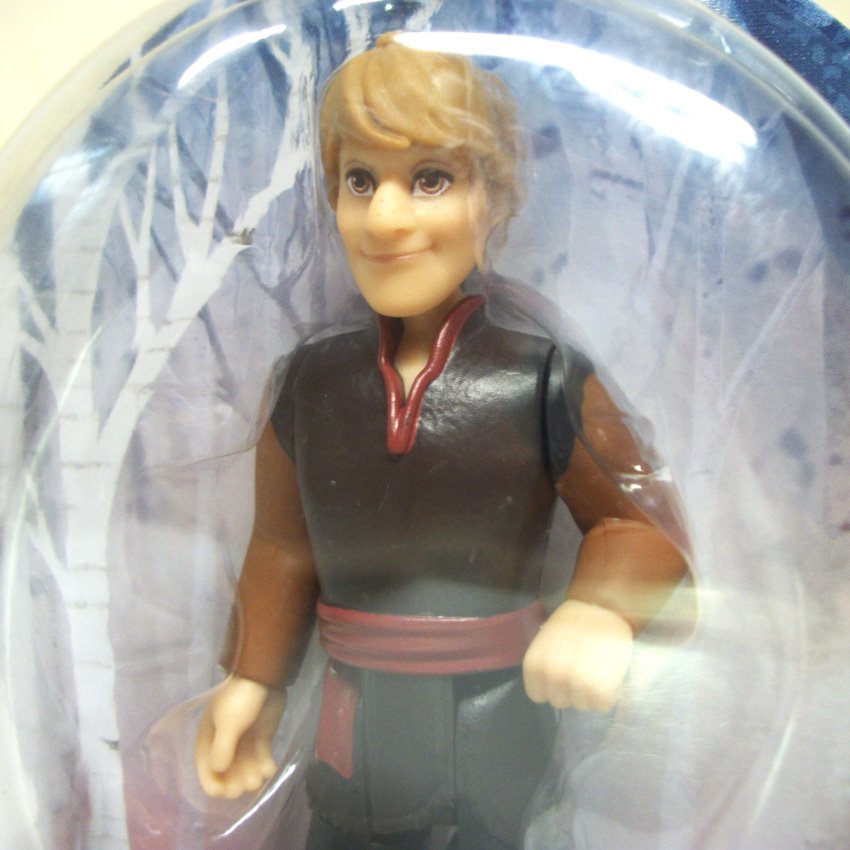 Kristoff Frozen II 4" doll figure Disney movie 2 snowflake confetti ...