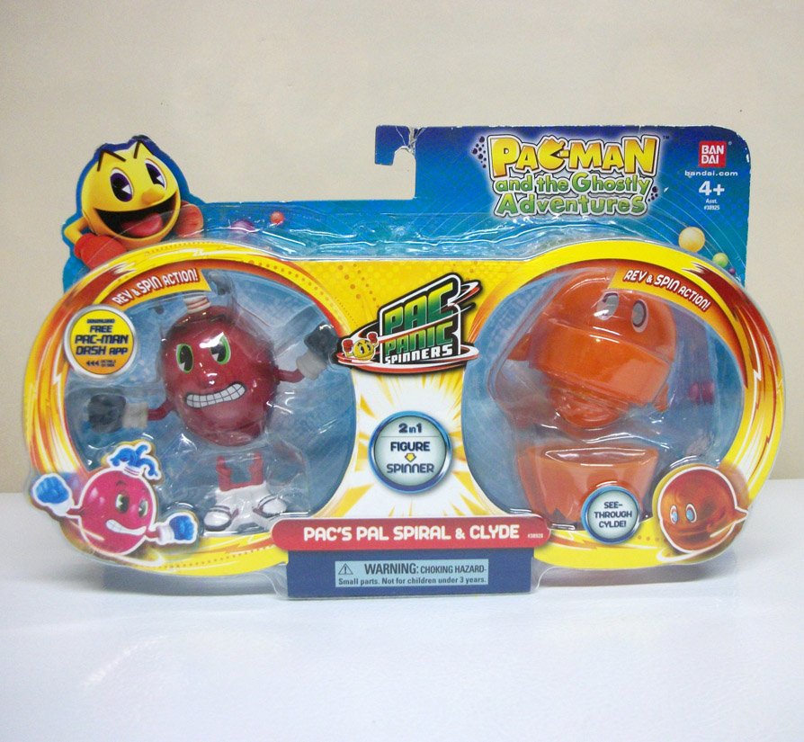 Spiral & Clyde Pac-Man & the Ghostly Adventures 2-pack pal pac panic ...