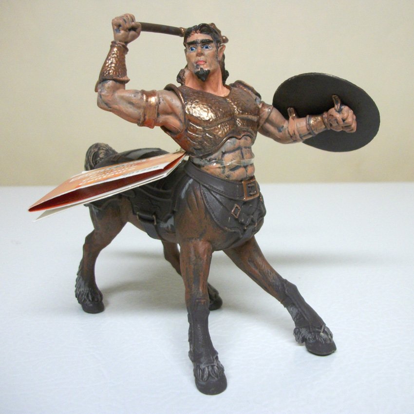 Centaur pvc Safari Ltd greek mythical warrior horse man creature figure ...