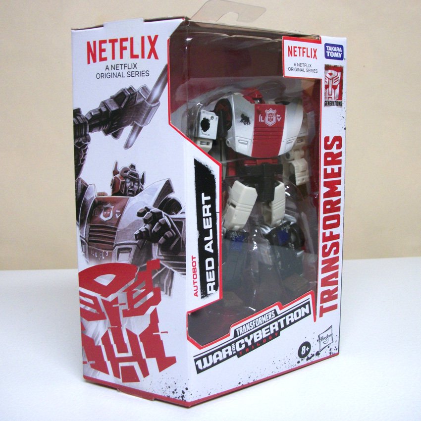 Transformers Red Alert Netflix Series War for Cybertron autobot figure ...