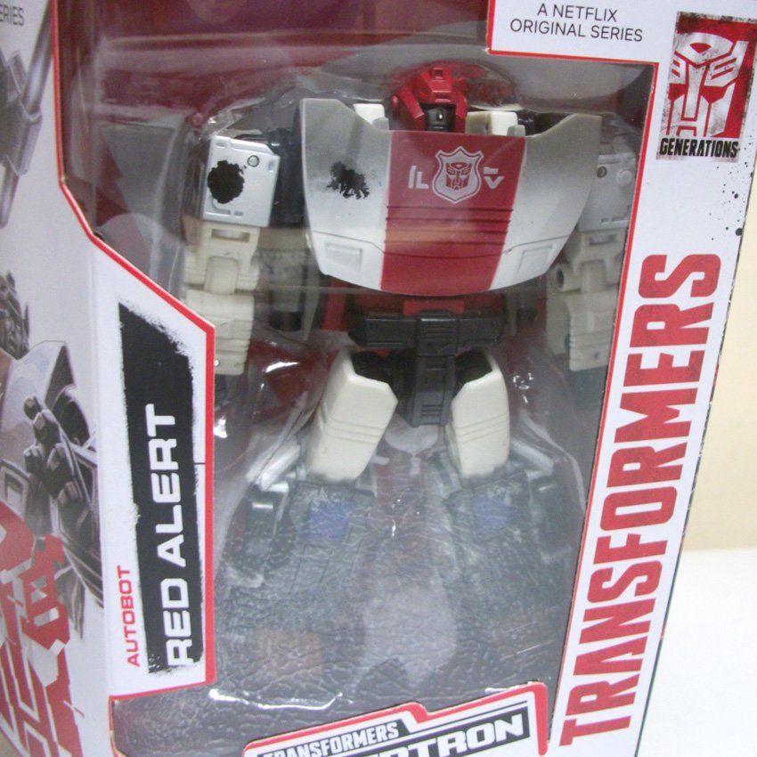 Transformers Red Alert Netflix Series War for Cybertron autobot figure ...