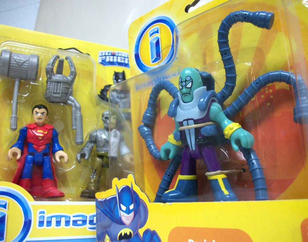 Brainiac Superman & Metallo 2-pk DC Super Friends Imaginext justice ...