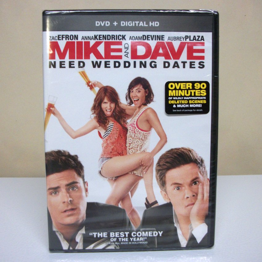 Mike & Dave Need Wedding Dates R raunchy comedy DVD sealed new anna ...