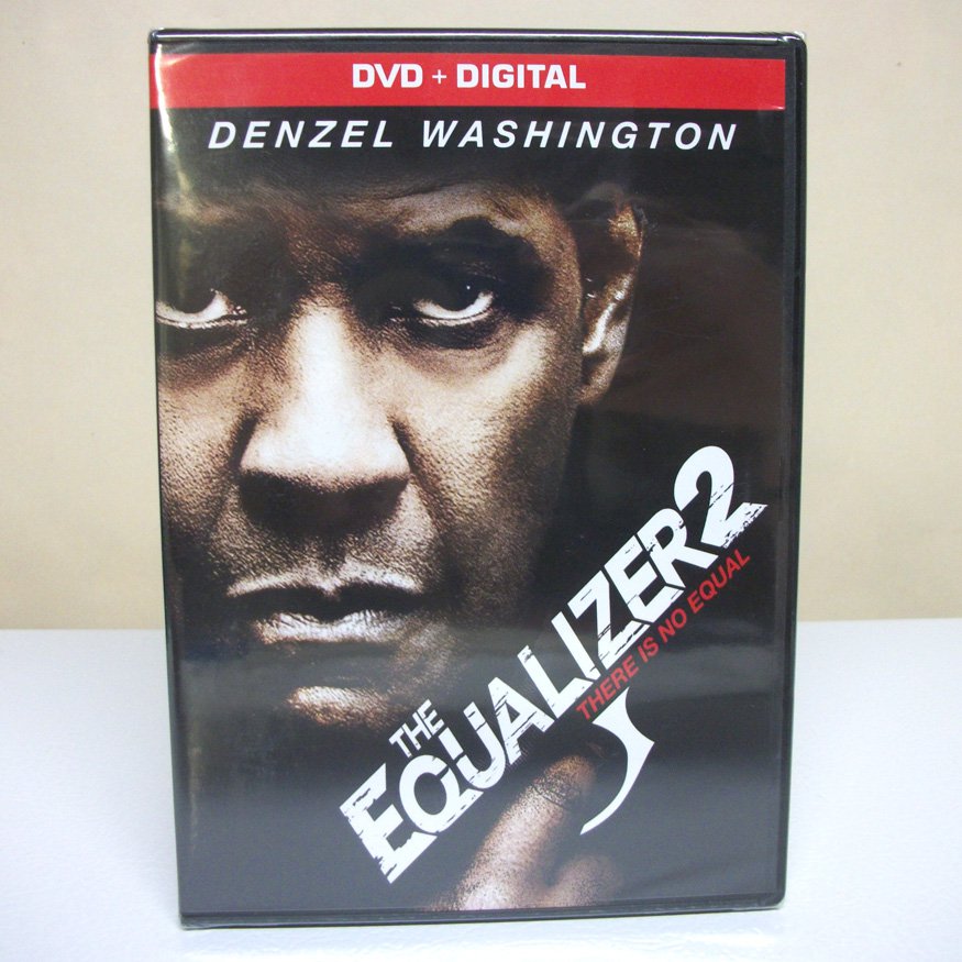 The Equalizer 2 DVD new sealed Denzel Washington no digital action ...