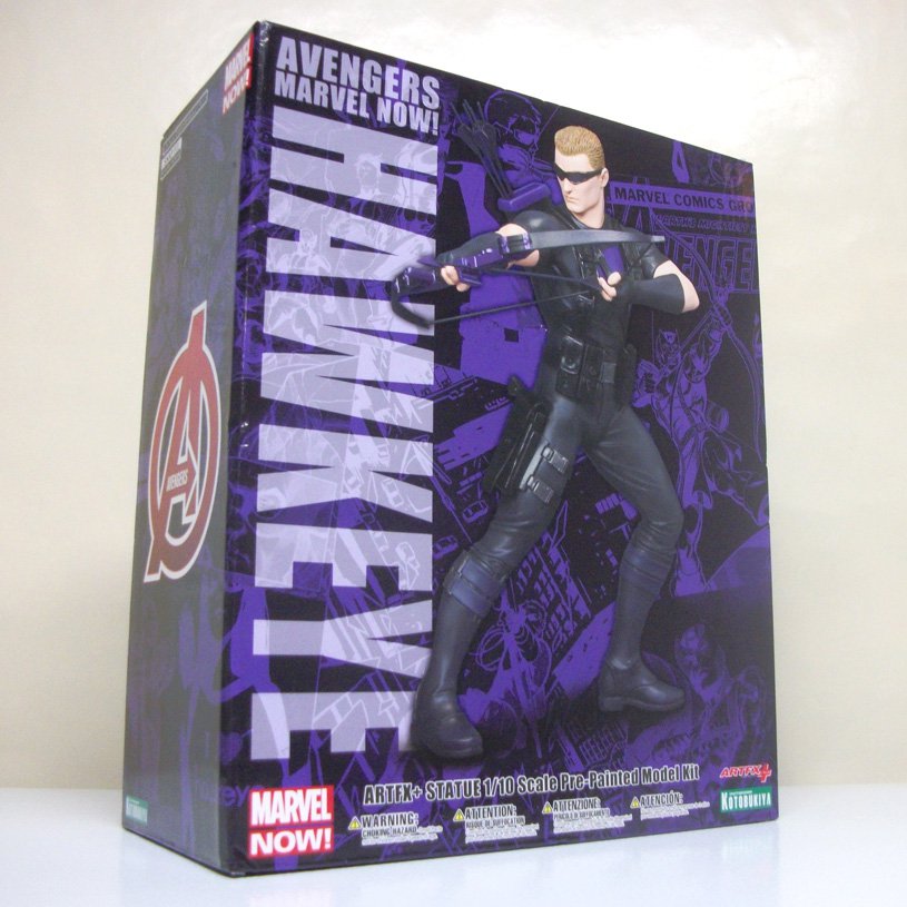 Hawkeye ArtFX+ statue 1:10 scale Marvel Now kotobukiya model kit ...