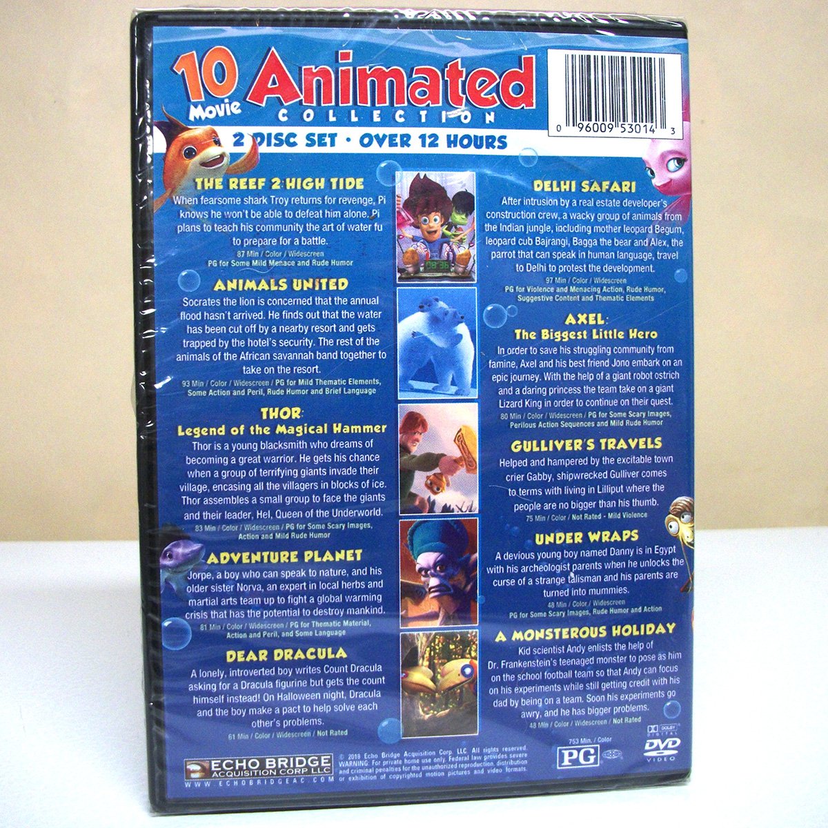 10 Movies 2 DVD set new sealed Animated Collection children cartoon ...
