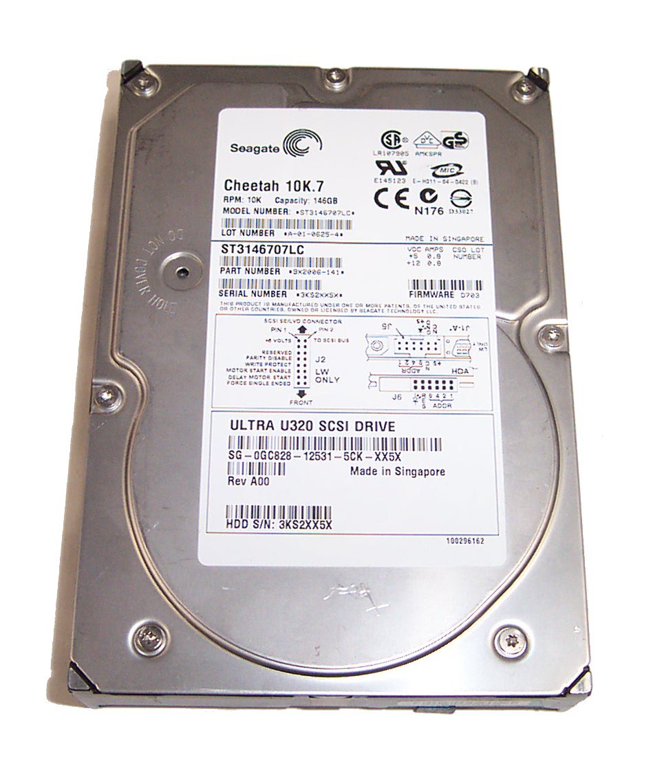 146GB Hard Drive For SGI Octane With Irix 6.5.30, Installation Media ...