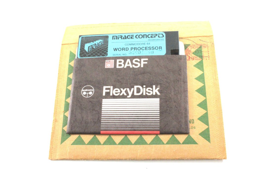 Mirage Concepts Vintage Word Processor Disk For Commodore 64 From 1983