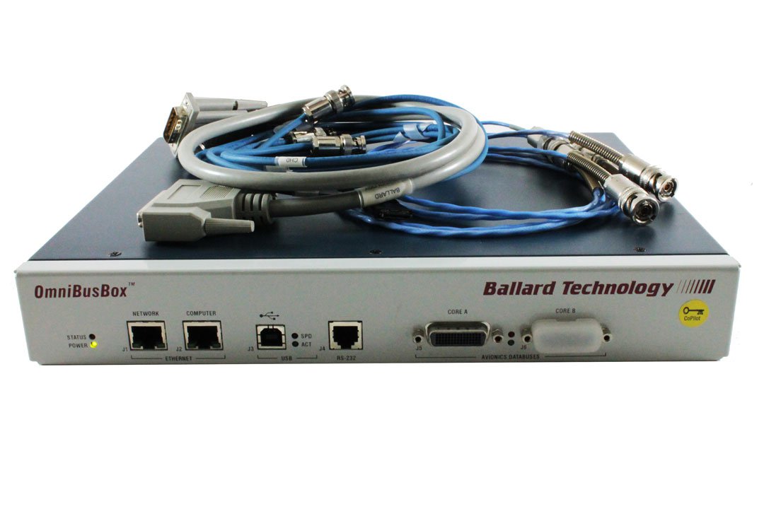 Ballard OmniBusBox Dual MIL-STD-1553 Ethernet USB Avionics Databus ...