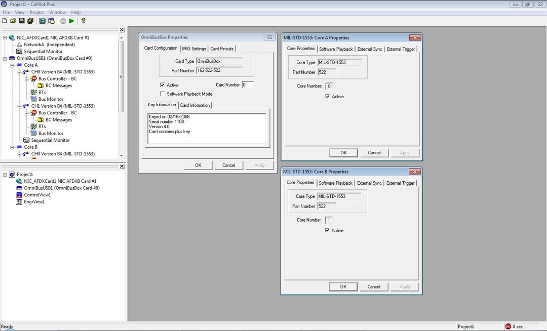 Ballard OmniBusBox Dual MIL-STD-1553 Ethernet USB Avionics Databus ...