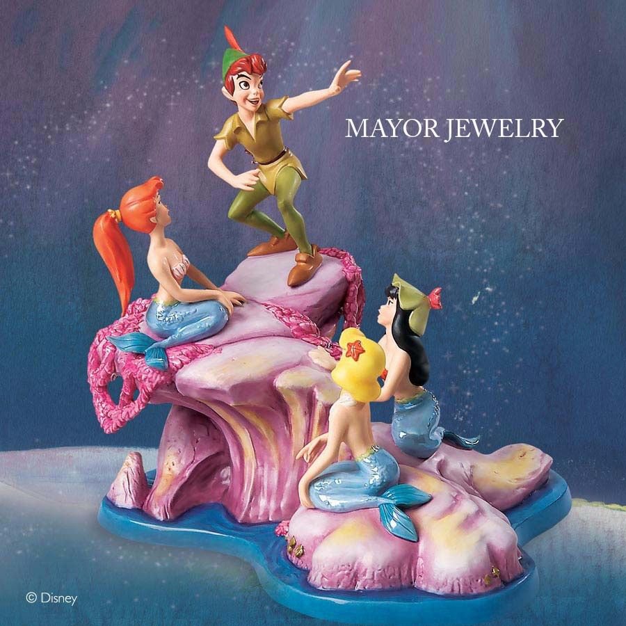 Disney Showcase Peter Pan & Mermaids Of Dreams and Magic Figurine ...