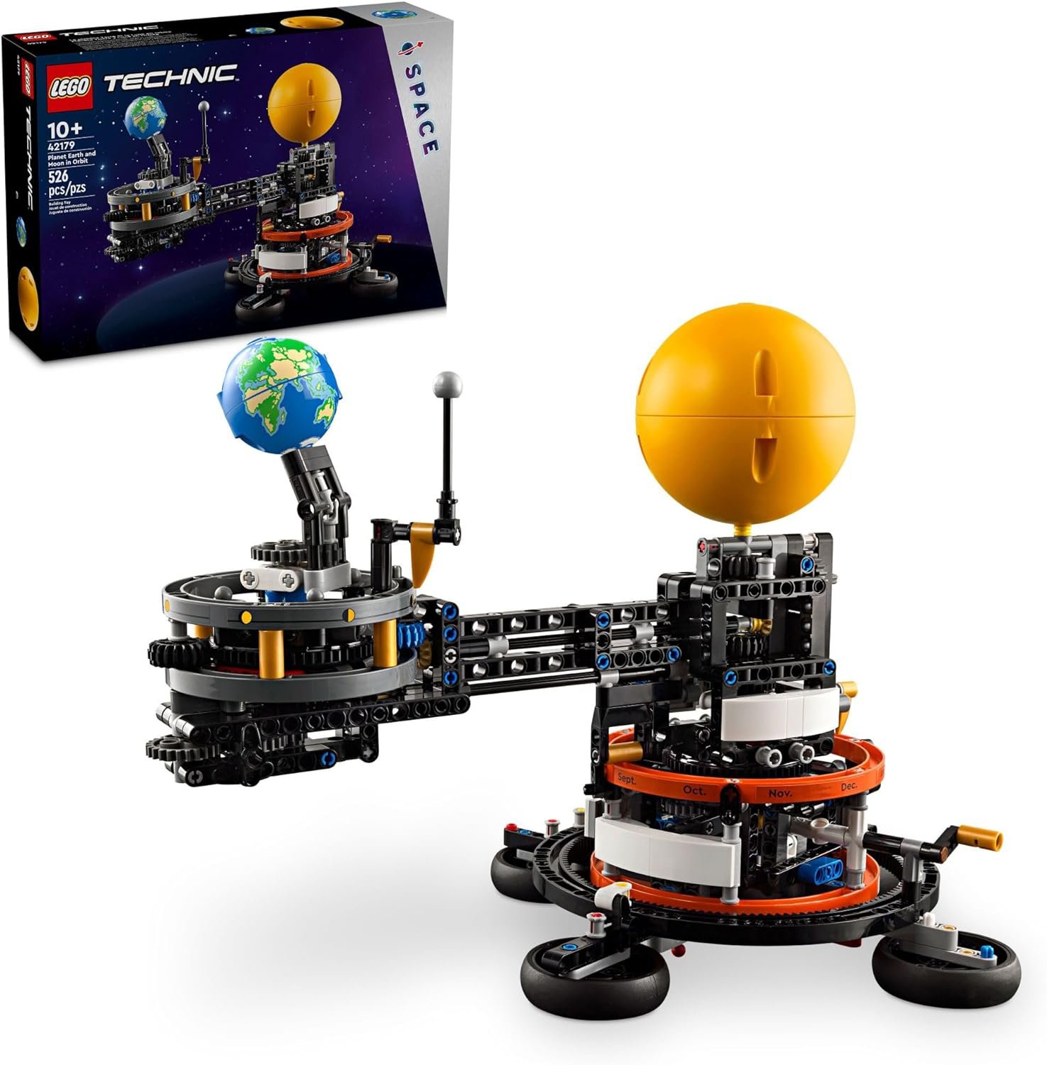 LEGO Technic Planet Earth and Moon in Orbit Building Set 42179