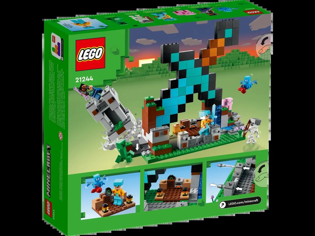 LEGO Minecraft The Sword Outpost 21244 Building Toys