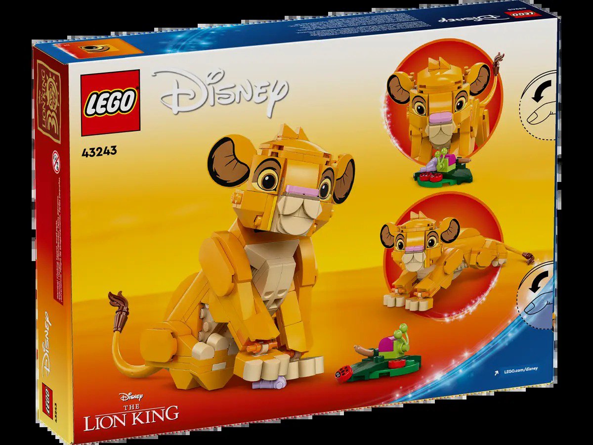 LEGO Disney Simba The Lion King Cub Building Toy 43243