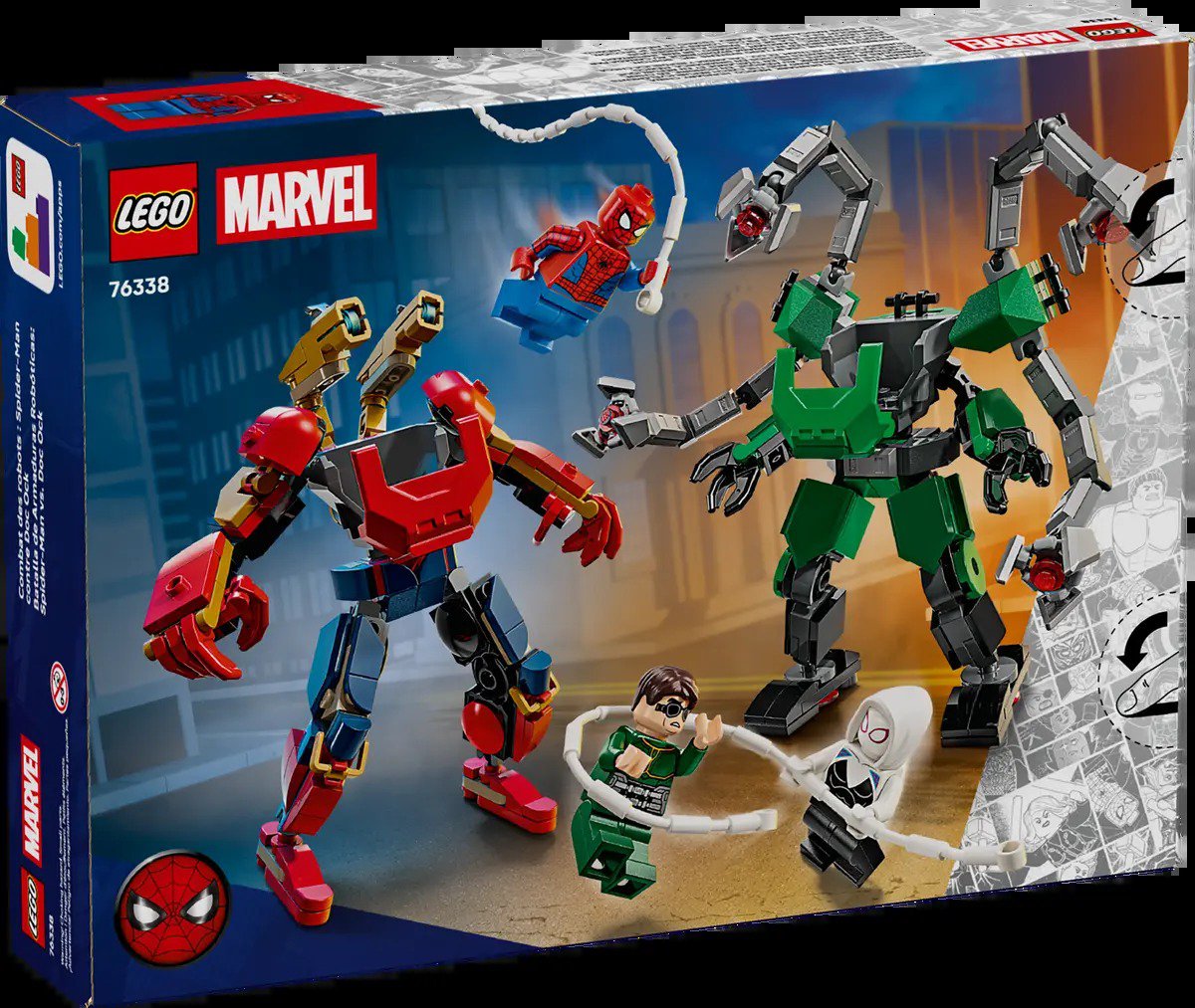 LEGO Marvel Mech Battle: Spider-Man vs Doc Ock 76338 Set