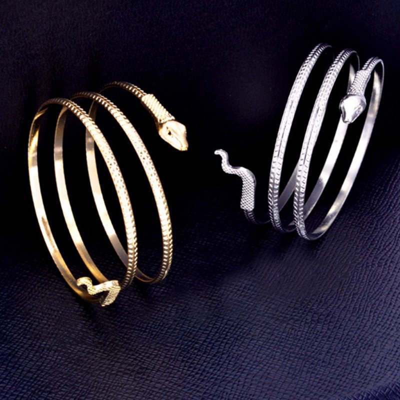 Snake Spiral Upper Arm Cuff Armlet Armband Bangle Bracelet