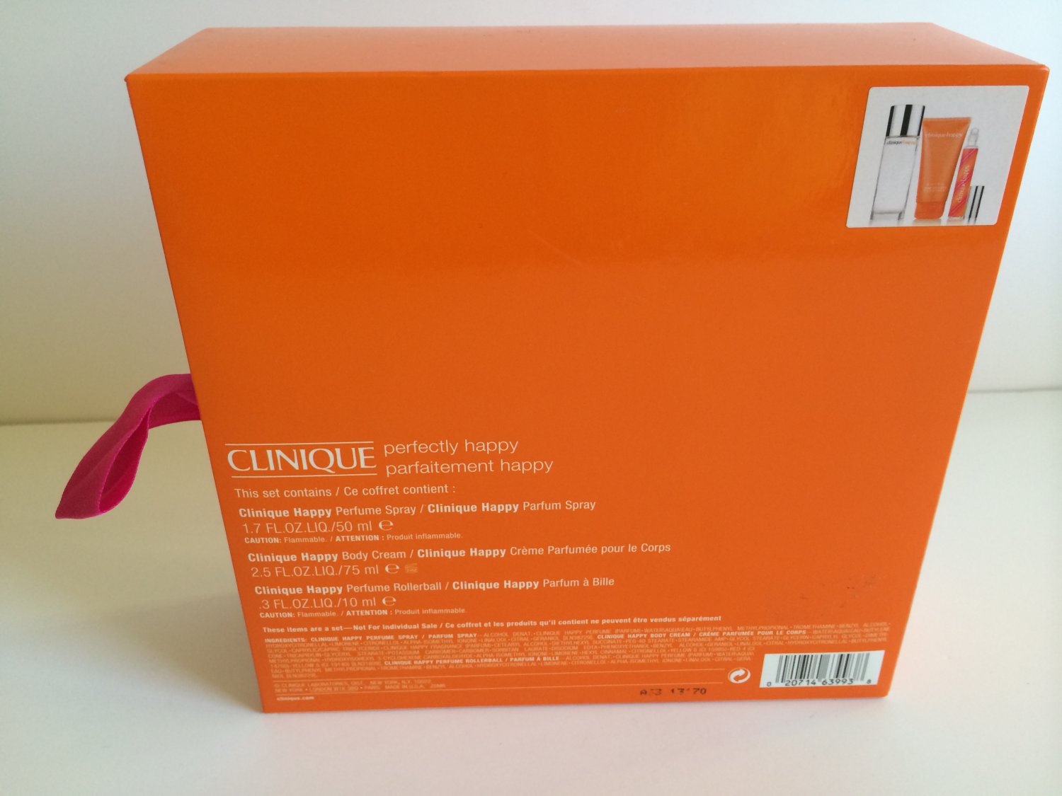 Clinique Perfectly Happy Gift & Value Set (Boxed) SHIP USA ONLY