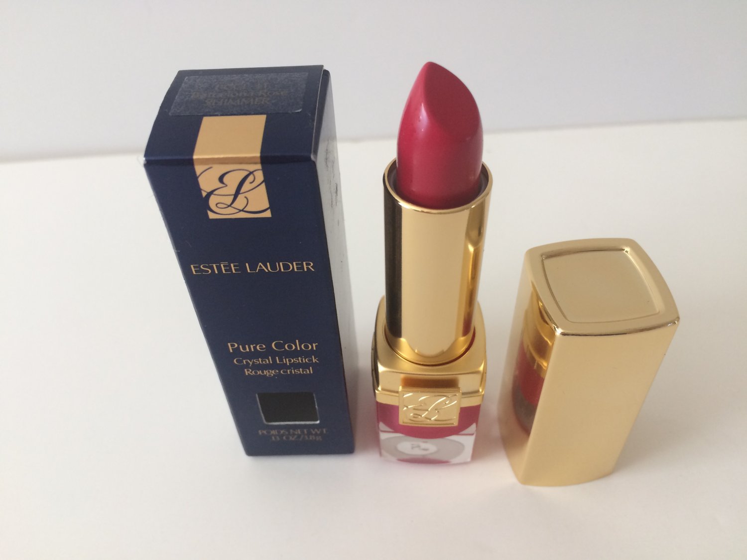 Estee Lauder Pure Color Crystal Lipstick - 31 Barcelona Rose Shimmer