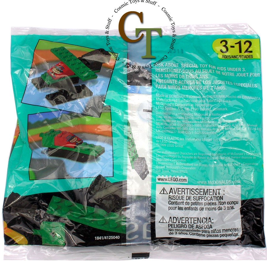 LEGO 1841 McDonalds 1999 #7 promo polybag