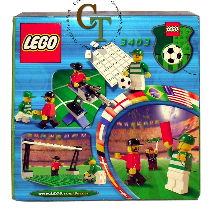 LEGO 3403 Fans' Grandstand with Scoreboard - Sports Soccer