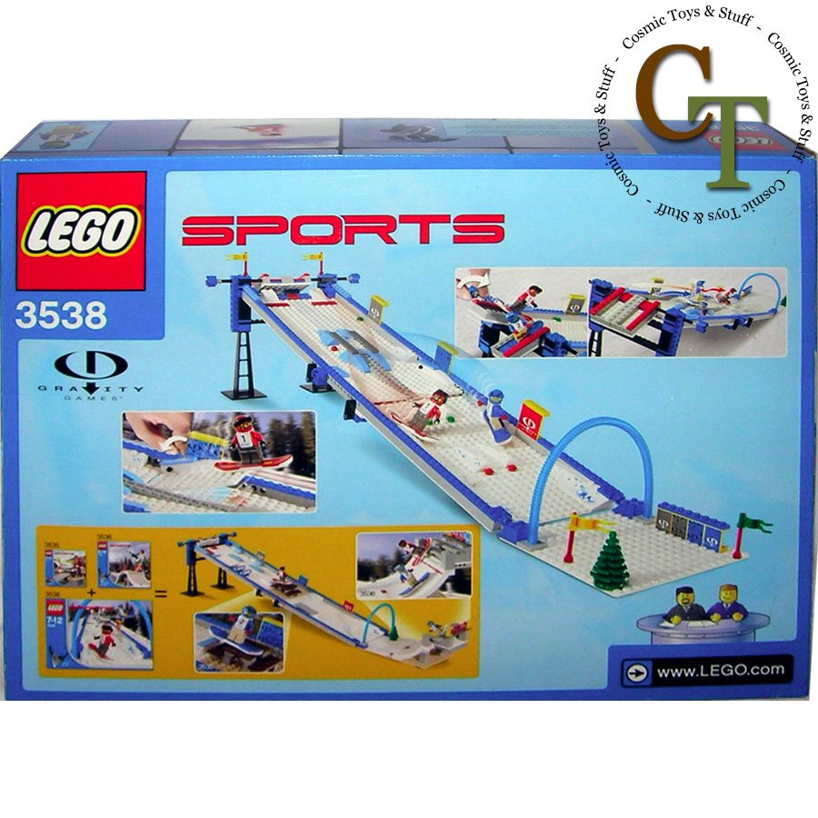 LEGO 3538 Snowboard Snow Boarder Cross Race - Gravity Games