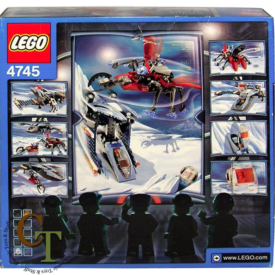 LEGO 4745 Blue Eagle vs. Snow Crawler - Alpha Team