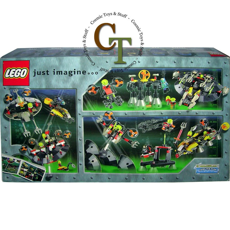 LEGO 4795 Ogel Underwater Base and AT Sub - Alpha Team