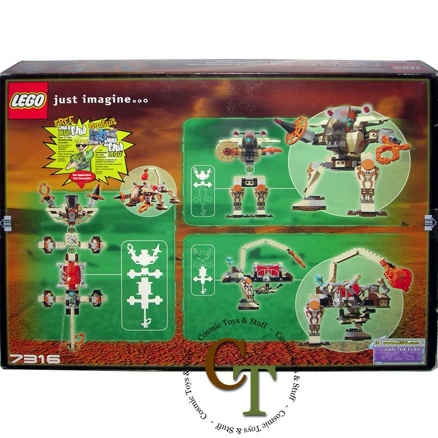 LEGO 7316 Excavation Searcher - Life on Mars