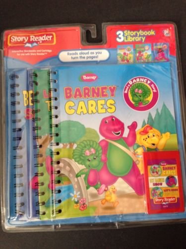 NEW Story Reader Book Barney 3-Pack Assortment