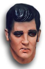 Elvis Halloween Latex Mask - Very Realistic