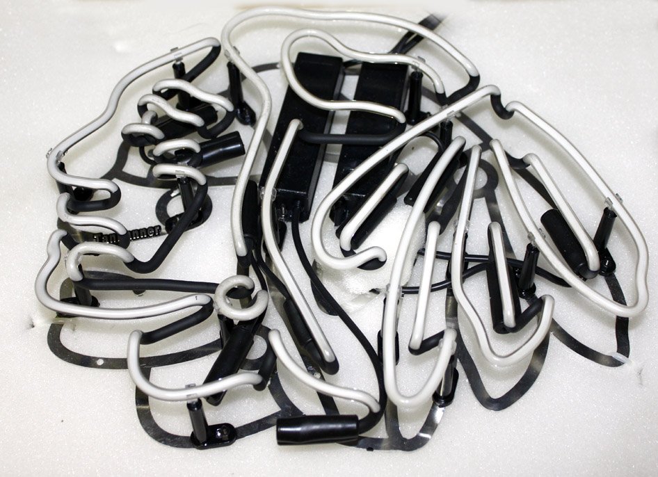 TANBANNER Art Neon Indian sign Ninja bracket N098