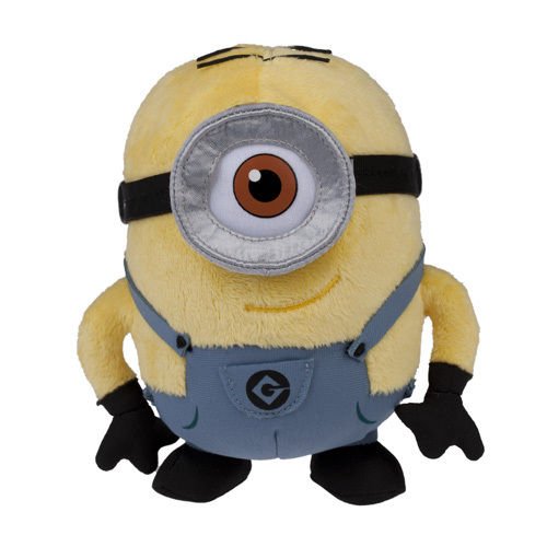 Despicable Me 2 Stuart Minion Plush Backpack - 14" Shoulder Bag One Eye ...