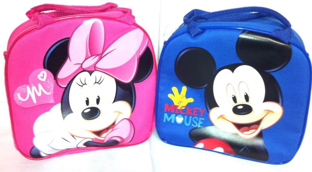 Mickey Mouse Lunch Bag Set Minnie Mouse with Water Bottle 2 Pieces Mickey Mouse Lunch Bag Set Minnie Mouse with Water Bottle 2 Pieces