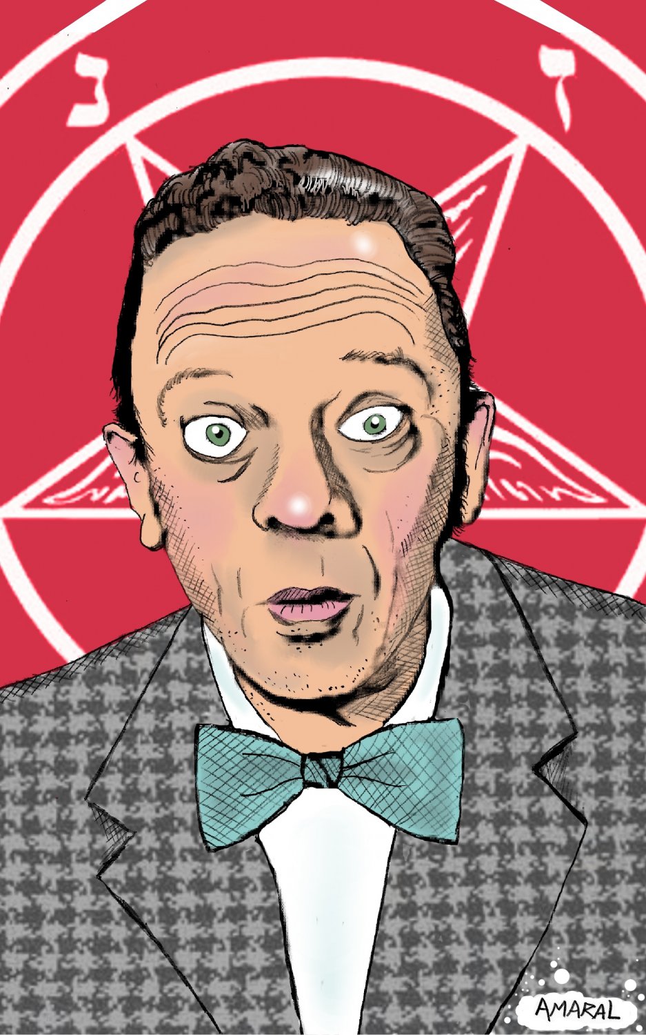 Don Knotts Amaral Cartoons Poster