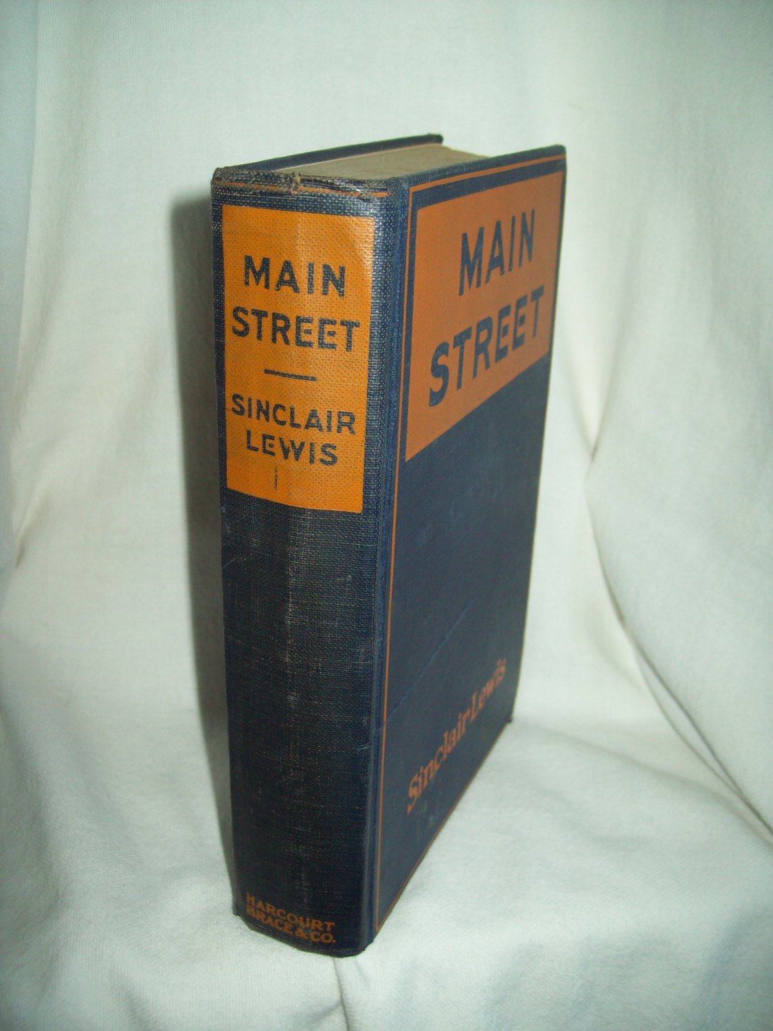 Main Street. Sinclair Lewis, author. 1st Edition, 29th Printing. VG