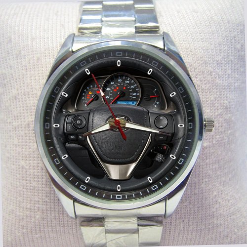 STYLE Toyota RAV4 XLE STEERING SPORTY STAINLESS STEEL WATCH