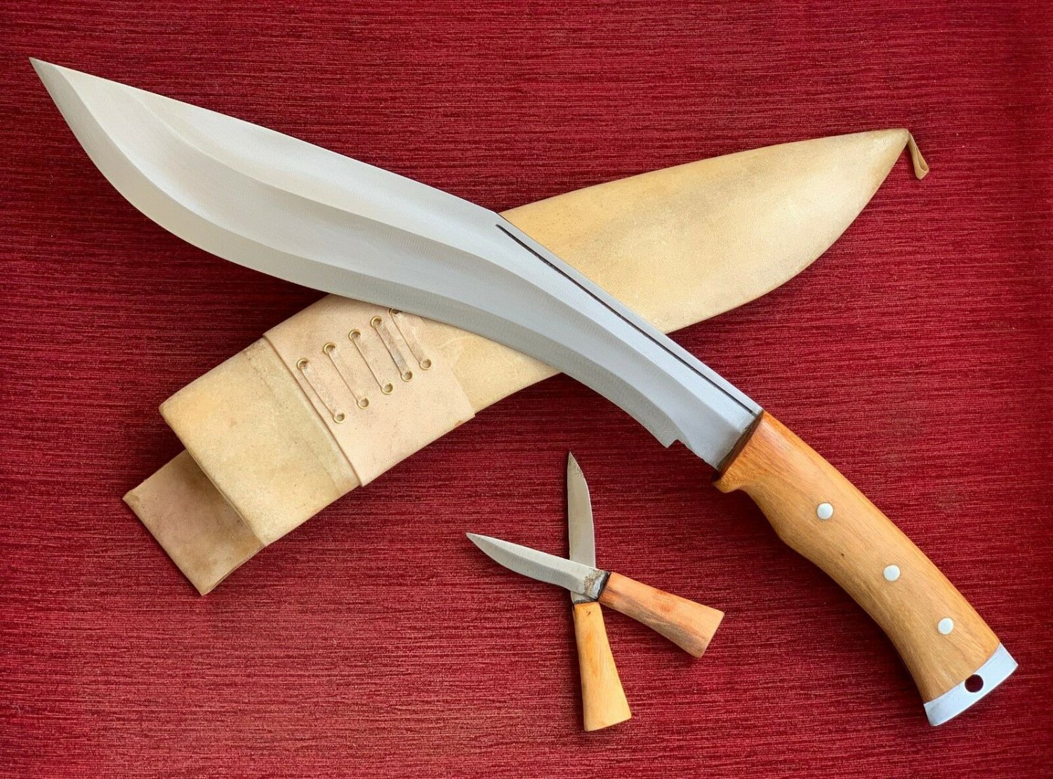BRITISH GURKHA AFGHAN KHUKURI KHUKRI KUKURI KUKRI KNIFE 13" FULL FLAT TANG