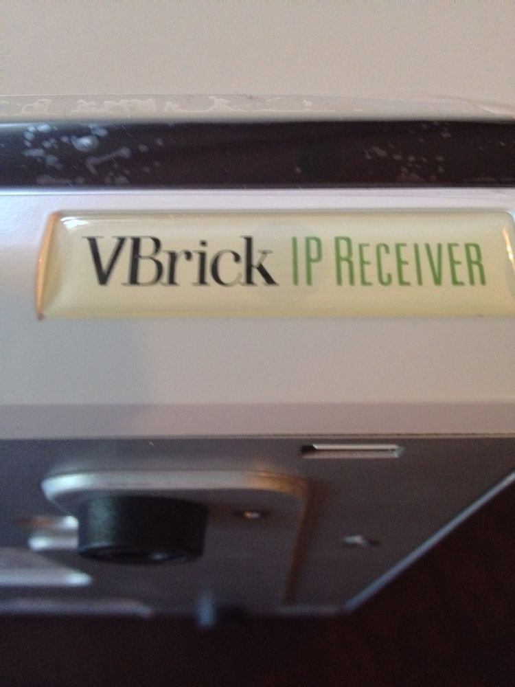 VBrick IP Windows Media Receiver Set Top Box 8000-0113-0001 Tatung STB-5000