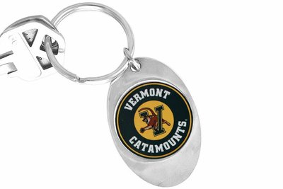 SWW17172KC - LICENSED UNIVERSITY OF VERMONT LOGO KEY CHAIN