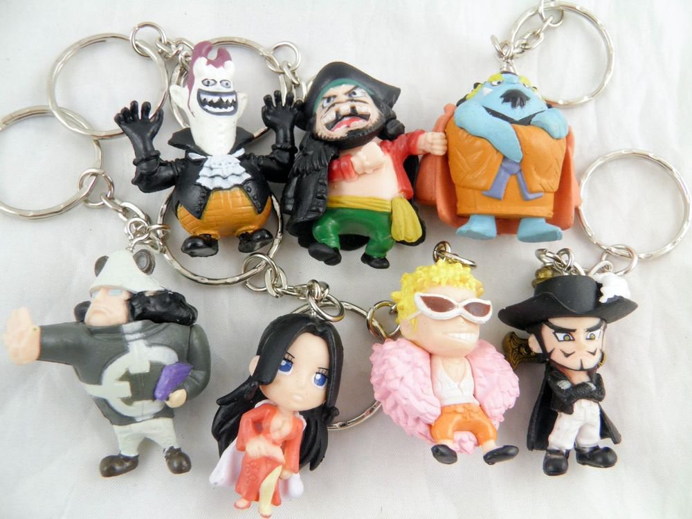 One Piece Boa Hancock Key Keychain Bandai Gashapon Charm P2 Chain ...