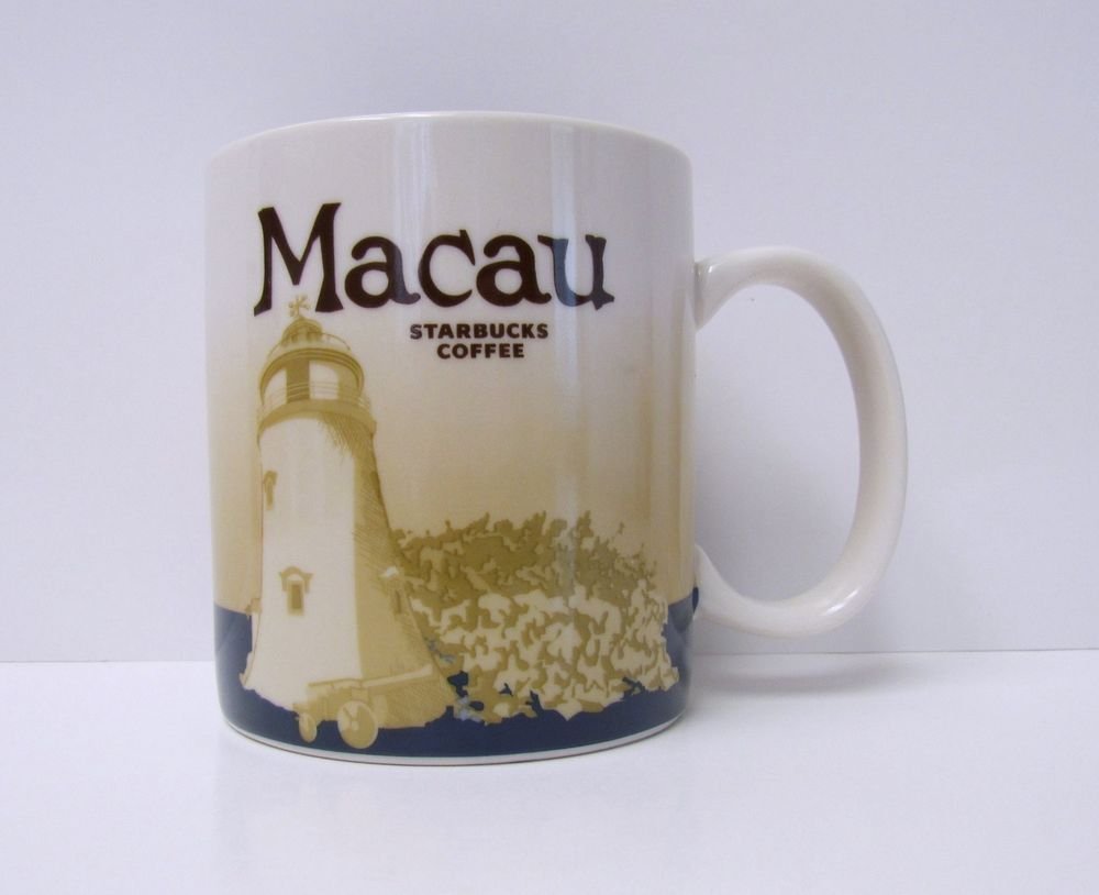 Starbucks Macau City Mug 16oz 16 oz Golbal Collection