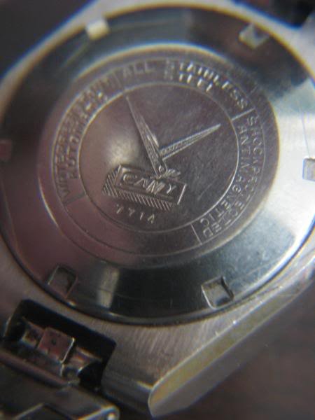 CAMY GENEVE SUPER AUTOMATIC MONTEGO CRYSTAL WATCH