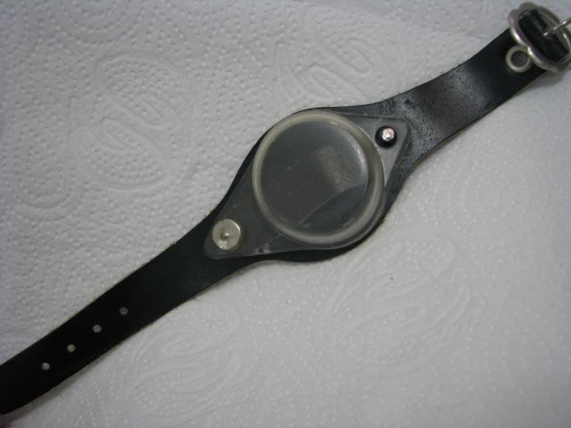 IDF ISRAEL ZAHAL BLACK MILITARY LEATHER WATCH STRAP