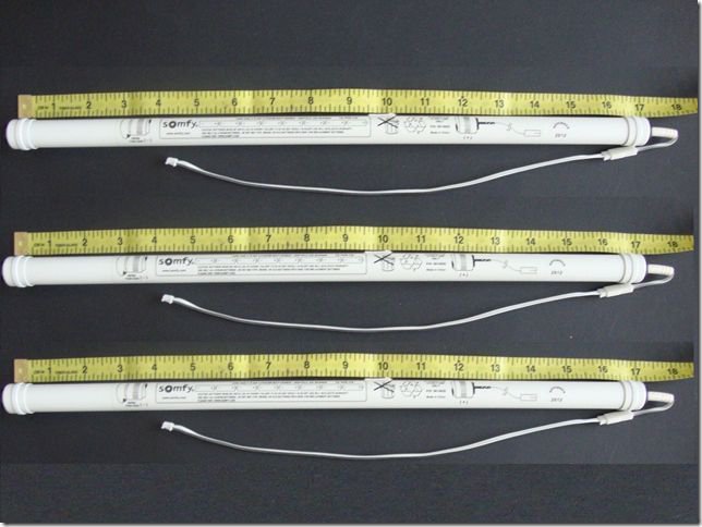 (3) Three, SOMFY 12V RELOADABLE BATTERY WANDS