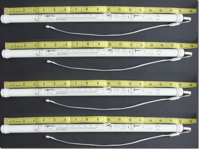 4 QTY: SOMFY 12V RELOADABLE BATTERY WANDS (#9014020) for Somfy Motors