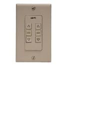 Dual Push Button Switch Station (White)